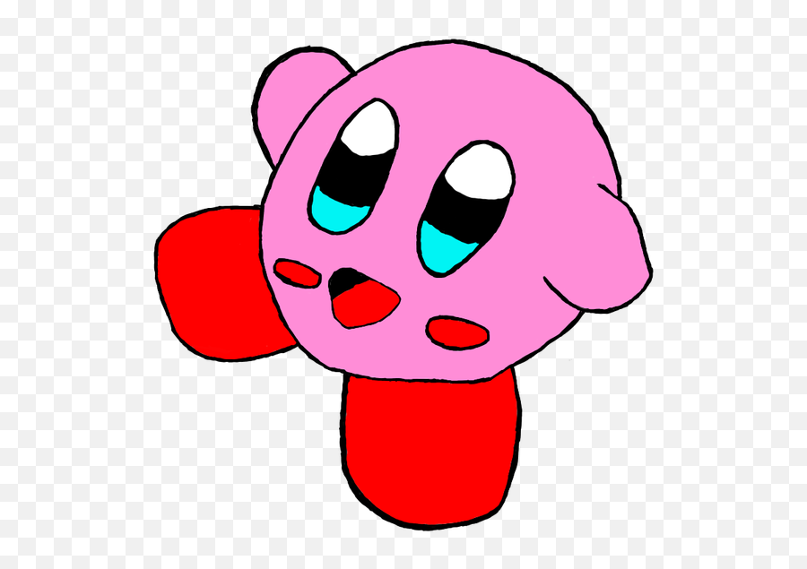 Kirby - Kirby By Shreeder4092 On Newgrounds Cartoon Png,Kirby Face Png ...
