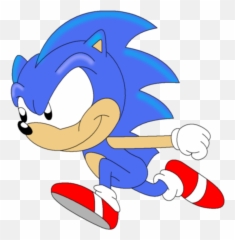 Sonic The Hedgehog Running - Classic Sonic The Hedgehog Running Png ...