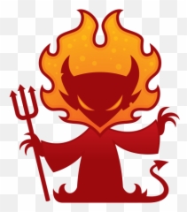 Red Devil Logo - Transparent Red Devil Logo Png,Devil Logo - free ...