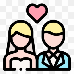 Marriage Icon - Download In Line Style Solid Png,Marriage Icon Png ...