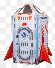 Cartoon Rocket Ship Transparent - Jingfm Rocket Ship Flying With Window ...