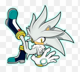 Sonic Rivals 2 - Sonic Rivals Silver Png,Silver The Hedgehog Png - free ...