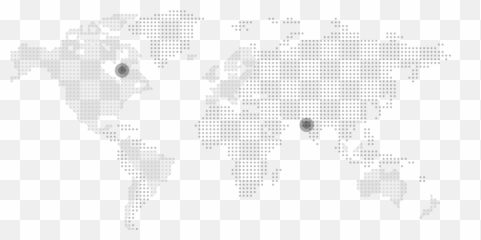 World Map Logo Png Transparent Svg - Small White,World Map Black And ...