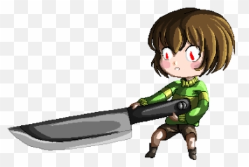 Storyshift Chara Sprite - Alternate Reality Frisk Sprite Png,Chara ...