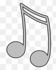 Png Music Note B - Musical Note,White Music Note Png - free transparent ...