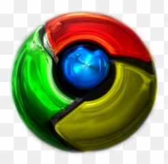 Chrome Thick Circle Graphic - Chrome Icons Free Graphics Yellow Chrome ...