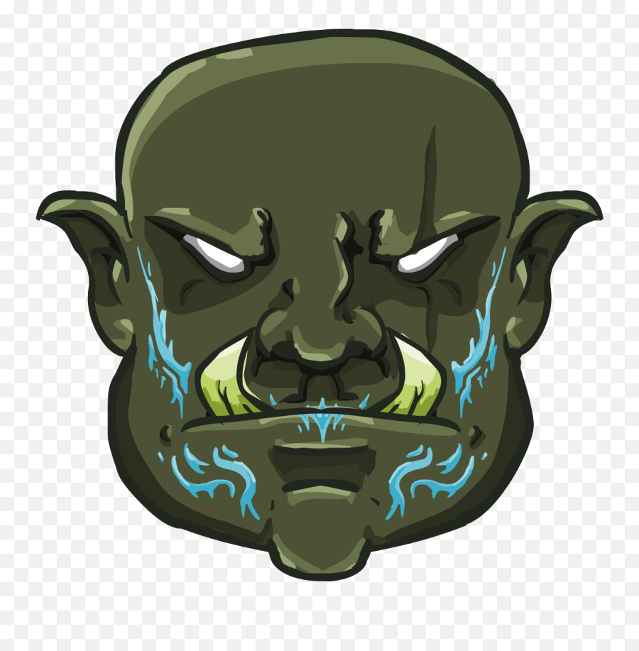 Dnd Half - Orc Character Clipart Full Size Clipart 2829081 Cartoon Png ...