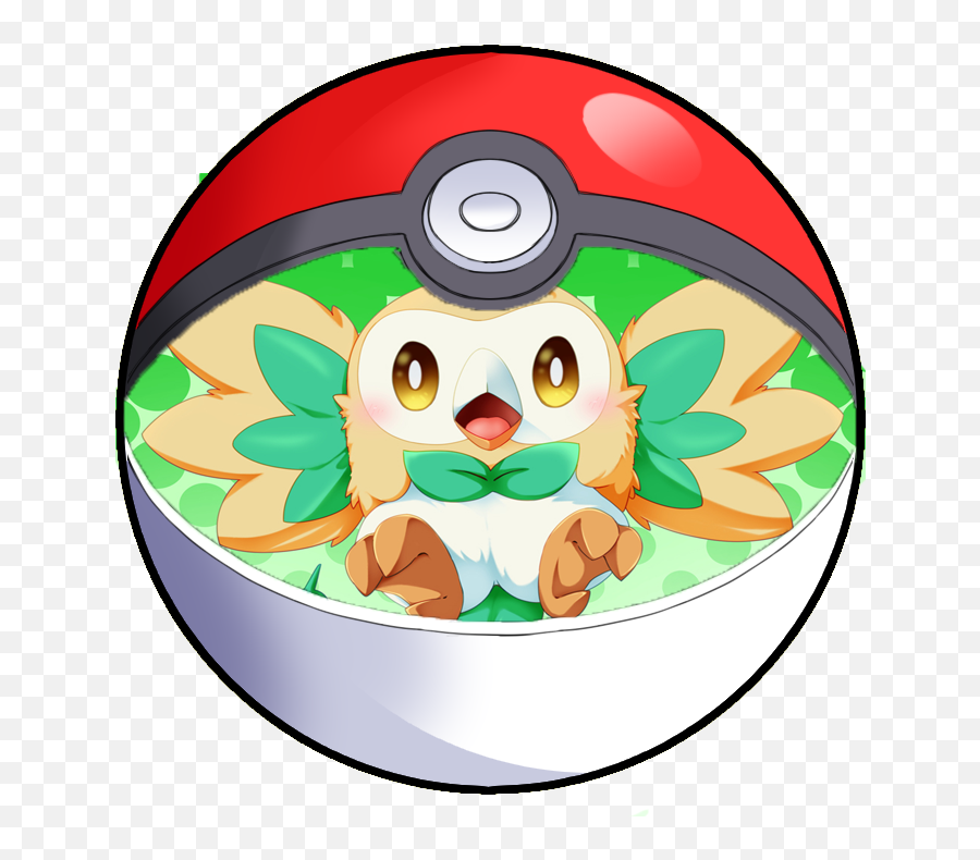 Rowlet U2013 Pinkieu0027s Pokémon - Rowlet Png,Rowlet Png - free ...