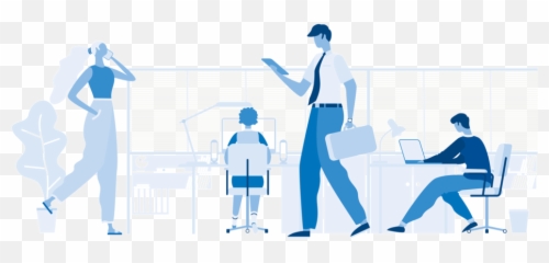 Business Guerrilla Marketing Resource - Persona Exponiendo Dibujo ...