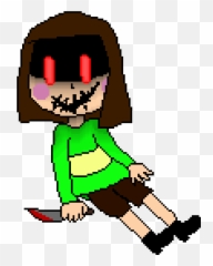 Storyshift Chara Sprite - Alternate Reality Frisk Sprite Png,Chara ...