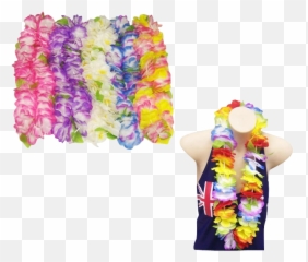 Hawaiian Lei Garland Purple - Lovely Png,Lei Png - free transparent png ...