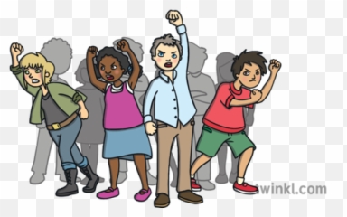 Angry Mob Png - Graphic Design Transparent Cartoon Jingfm Graphic ...