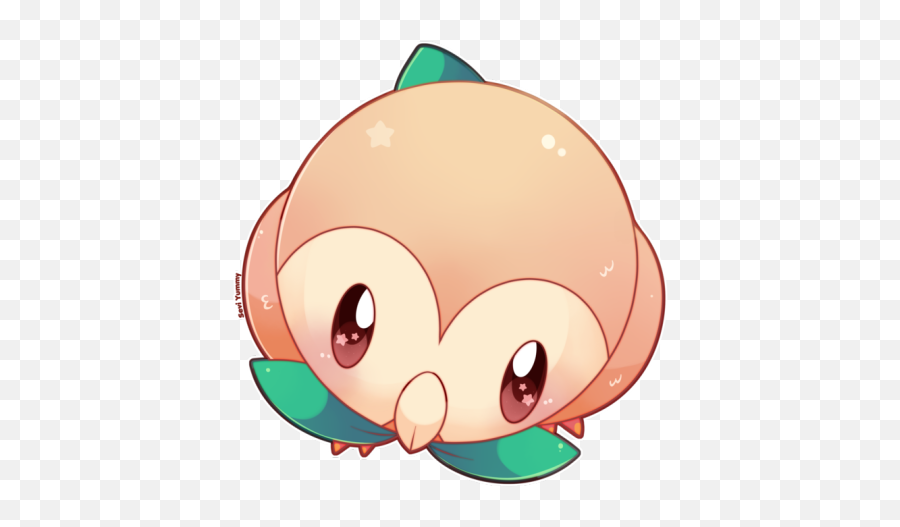 Rowlet - Pokémon Ultra Sun And Ultra Moon Png,Rowlet Png - free ...