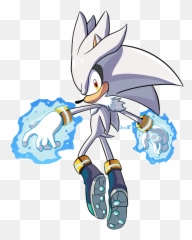 Download The Hedgehog Archie Sonic - Silver The Hedgehog Transparent ...