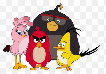 Angry Birds - Angry Birds King Red Png,Red Bird Png - free transparent ...
