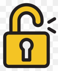 Yellow Lock Icon - Lock Icon Transparent Png,Lock Png - free ...