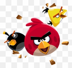 Angry Birds - Angry Birds King Red Png,Red Bird Png - free transparent ...