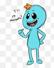 Download Mr Meeseeks Png - Clip Art,Mr Meeseeks Png - free transparent ...