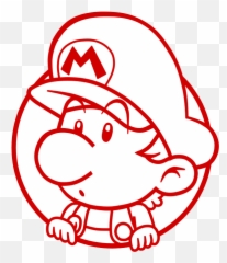 Super Mario Icon In Circle Bubbles Style Png Bros - free transparent ...