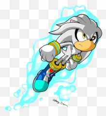 Download The Hedgehog Archie Sonic - Silver The Hedgehog Transparent ...