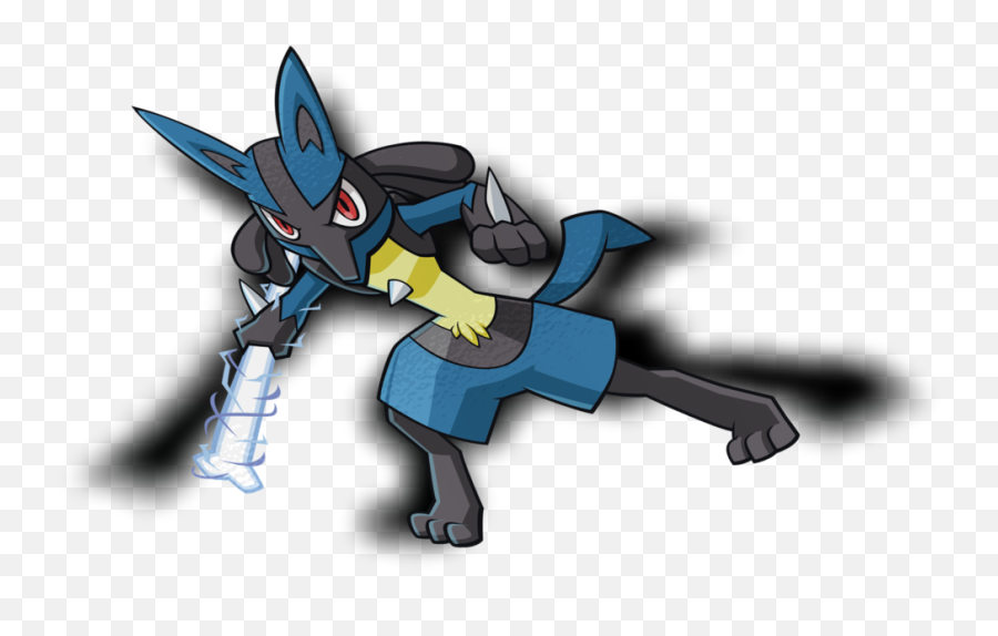 Lucario Sticker - Cartoon Png,Lucario Png - free transparent png images ...