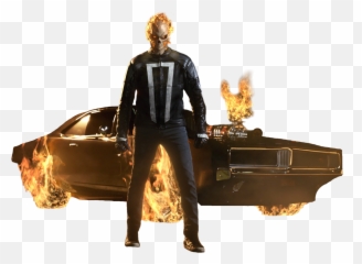 Agents Of Shield - Ghost Rider With Hellfire Chain Cosbaby Agents Of ...