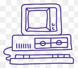 Desktop Computer Icon Transparent Png U0026 Svg Vector - Office ...