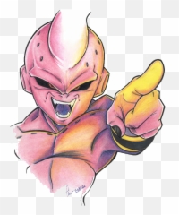 Kid Buu - Dragon Ball Buu Characters Png,Kid Buu Png - free transparent ...