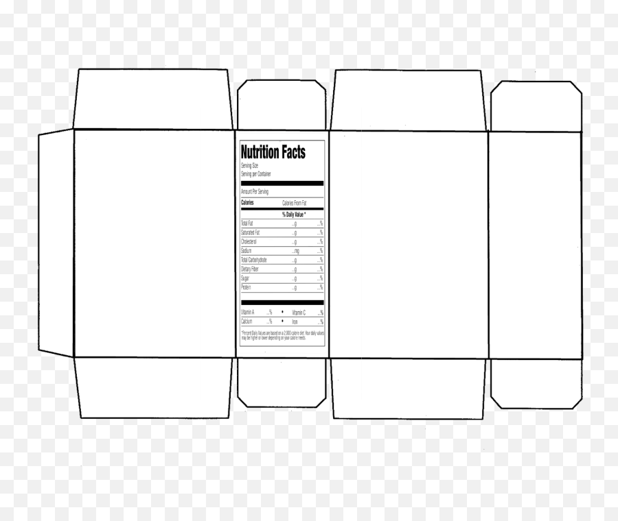 Download Hd Here Is A Copy Of The Png Cereal Box Template Cereal Box 