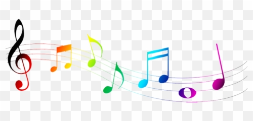 Big Image - Rainbow Music Notes Png Clipart Full Size,Musical Notes Png ...
