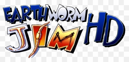 Earthworm Jim Logo - Earthworm Jim Title Png,Earthworm Jim Logo - free ...