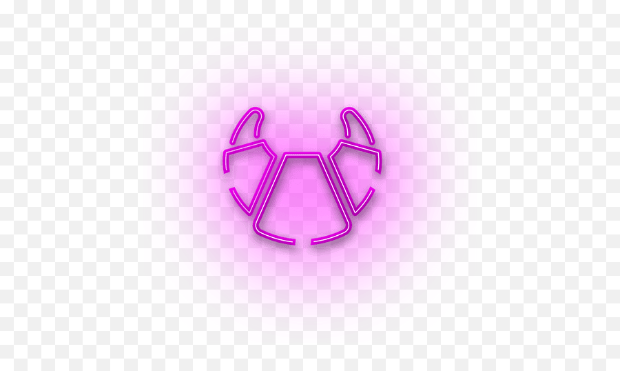 Neon Pink Croissant Icon - Transparent Png U0026 Svg Vector File Emblem ...