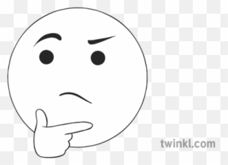 Download Thinking Emoji Png Transparent - Transparent Transparent ...