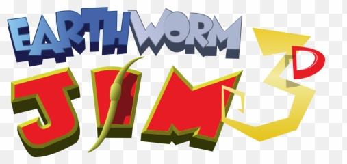 Earthworm Jim Logo - Earthworm Jim Title Png,Earthworm Jim Logo - free ...