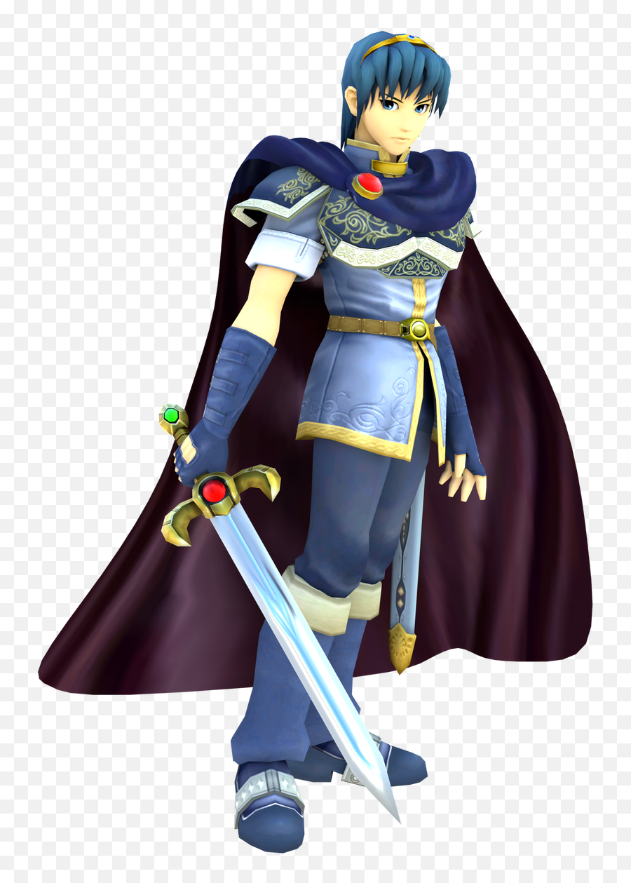 Marth - Super Smash Bros Hd Png Download Original Size Marth Melee ...