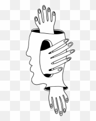 First Person Hand Sticker - Transparent First Person Hand Png,Hand ...