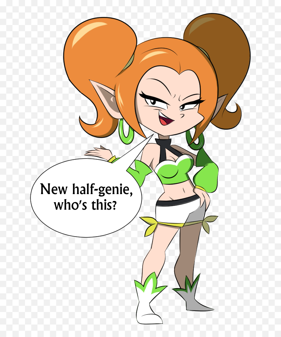 Shantae Png - Holly Lingerbean The Halfgenie Shantae Genie Hero,Shantae ...