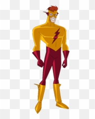 Download Hd Kid Flash Transparent Png - Desenho Do Flash Amarelo,Kid ...