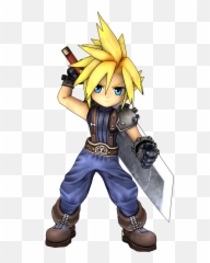 Download Cloud Strife Portrait Ffvii - Cloud Strife Emo Cloud Strife ...