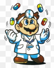 Dr Mario Blue Virus Png Image - Cartoon,Dr Mario Png - free transparent ...