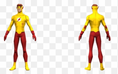 Download Hd Kid Flash Transparent Png - Desenho Do Flash Amarelo,Kid ...