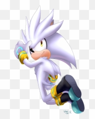 Download The Hedgehog Archie Sonic - Silver The Hedgehog Transparent ...