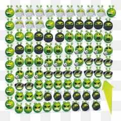 Pin - Fnf Arrows Transparent Png,Icon Spritesheet - free transparent ...