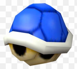 Blue Shell - Transparent Blue Shell Mario Kart Png,Blue Shell Png ...