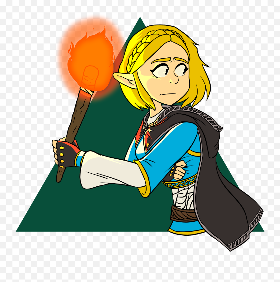 Botw 2 Zelda By Jrew - Botw 2 Zelda Fanart Png,Zelda Png - free ...