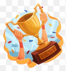Daily Clipart Trophy Transparent - Clash Royale Trophies Png Clash ...