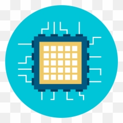 Computer Chip Circuit - Canva Png,Computer Chip Icon - free transparent ...