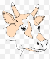 Cow Head - Roblox Cow Roblox Hat Png,Cow Head Png - free transparent ...