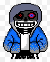 Sans Undertale Sprite Hd Transparent - Sans Pixel Art Png,Sans Sprite ...