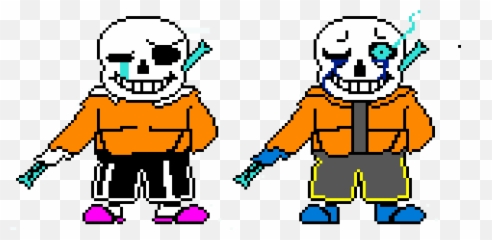 Sans Undertale Sprite Hd Transparent - Sans Pixel Art Png,Sans Sprite ...